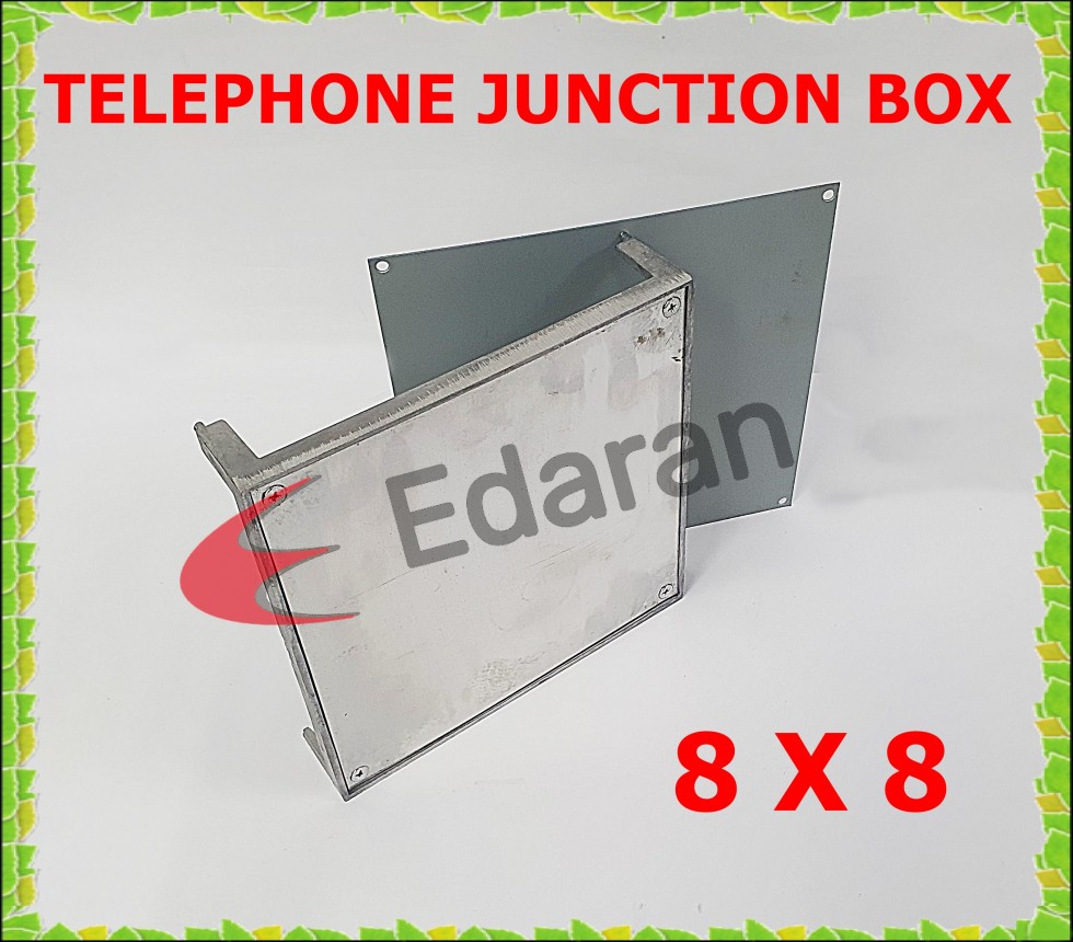 LSE ALUM TEL. JUNCTION BOX C/W BASE - (8"X8") | Lazada