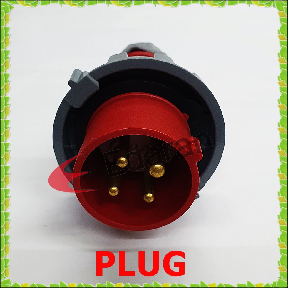 SHINOHAWA 4 PIN 16A SAFETY INDUSTRIAL PLUG / SOCKET (COUPLER) / SOCKET ...
